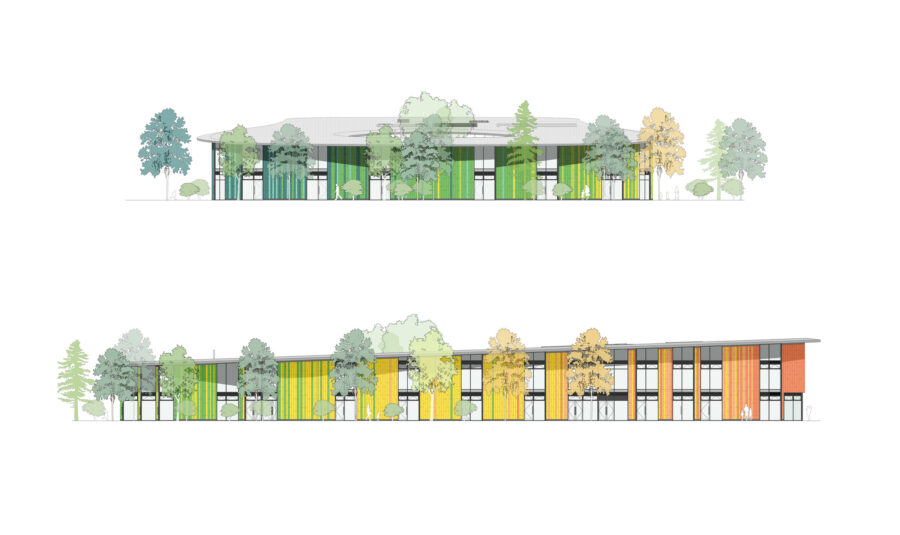 Primary School Plans Elevations